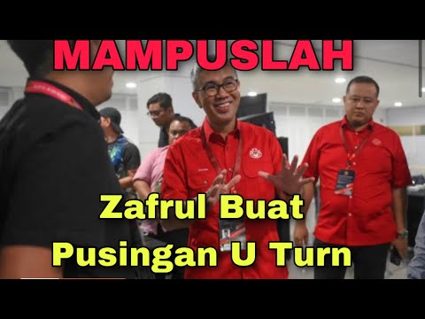 Berita Mengejutkan Selepas Zafrul Membuat Pusingan U Turn#tengkuzafrul ...
