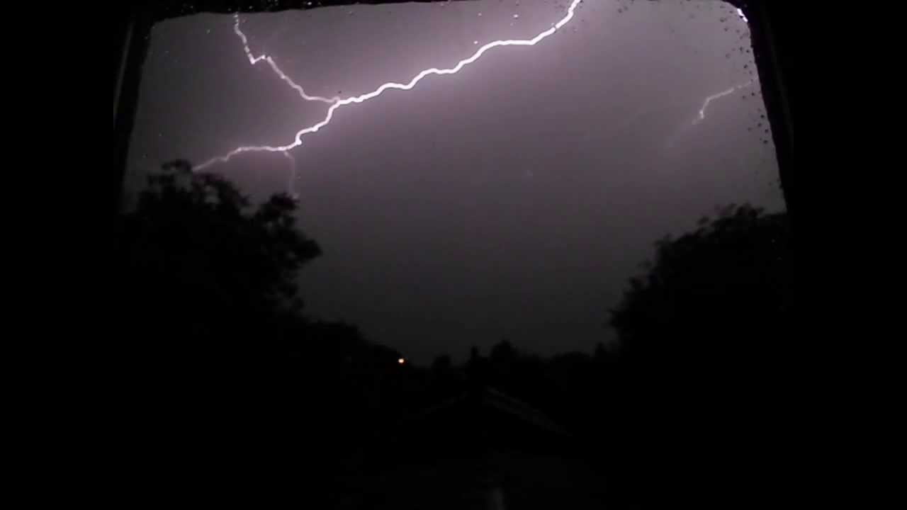 Lightning in Slow Motion [120FPS] - YouTube