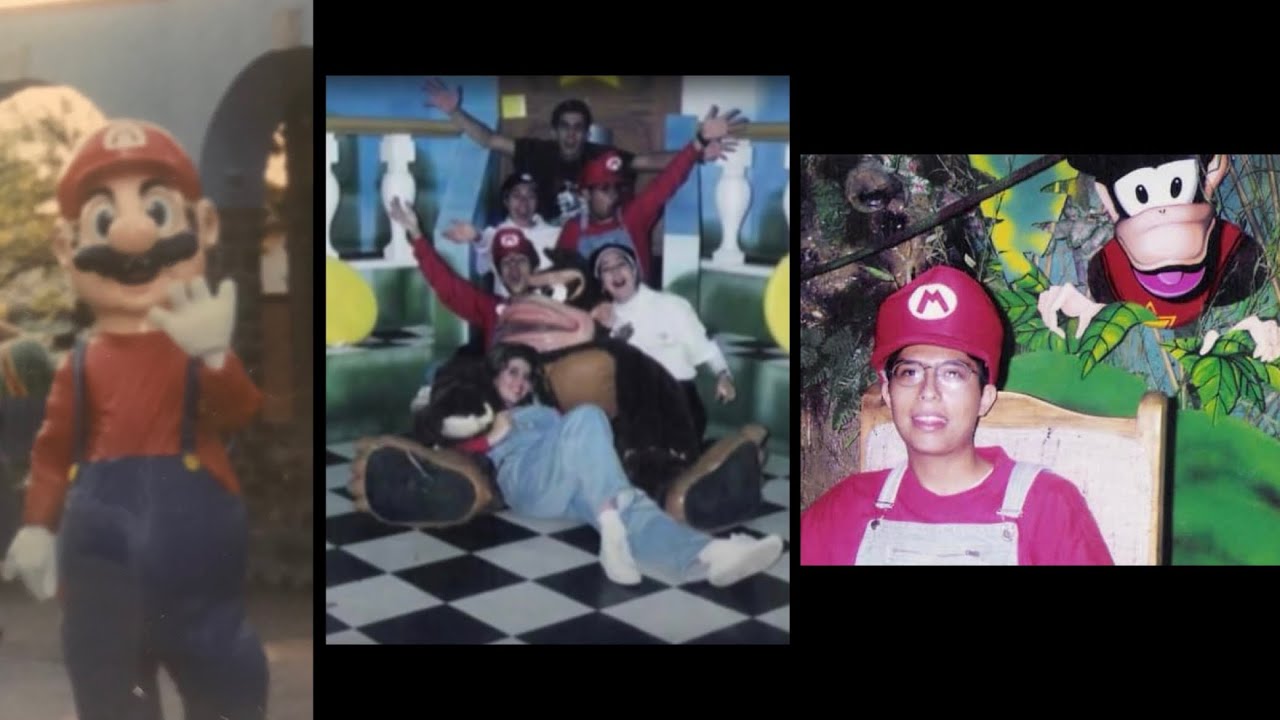 Images Of Mario 64 Theme Park From 1995 With Inside The Castle Walls ...