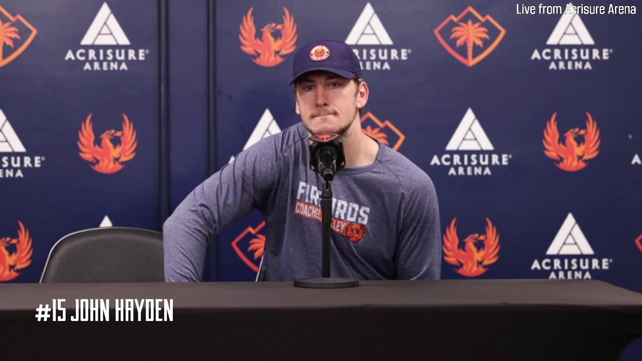 Post Game Conference - Round 1 Game 2 - vs CGY - YouTube