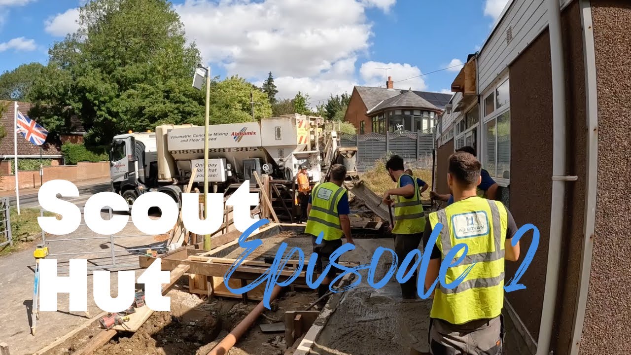 Extending A Scout Hut | Episode 2 | Construction Corner UK - YouTube