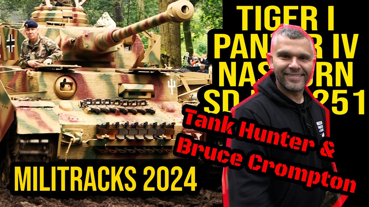 TANK HUNTER #211 Tygrys I, Panzer IV oraz rozmowa z Bruce'm Crompton'em ...