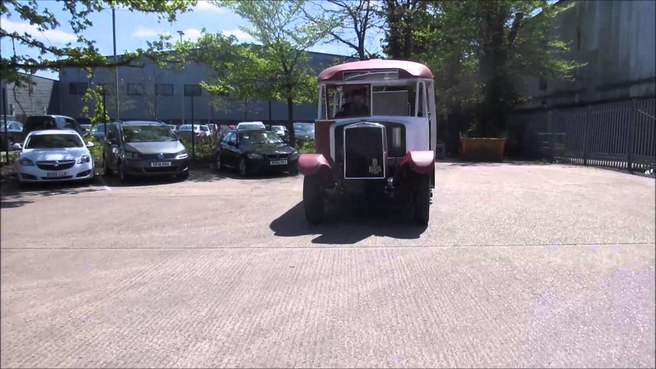 Leyland Cub makes first test runs - YouTube