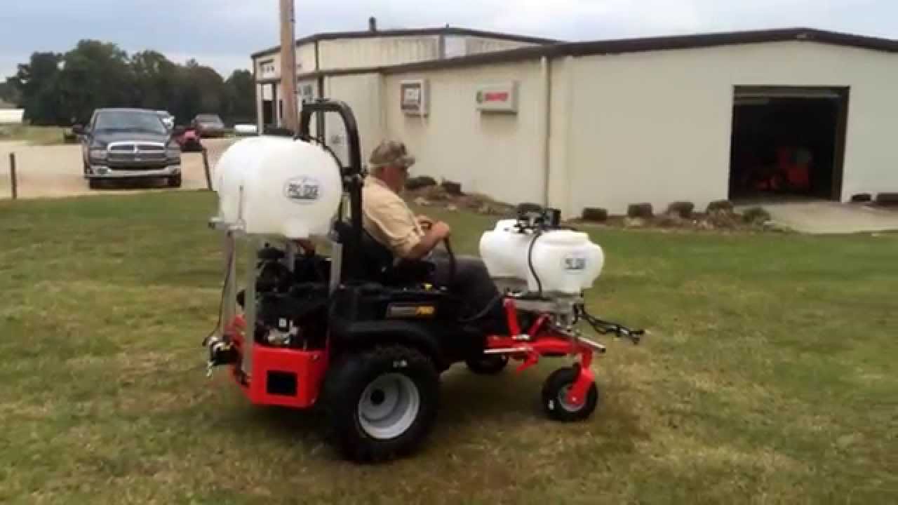 Snapper S200 with Pro Edge Spraying Application - YouTube