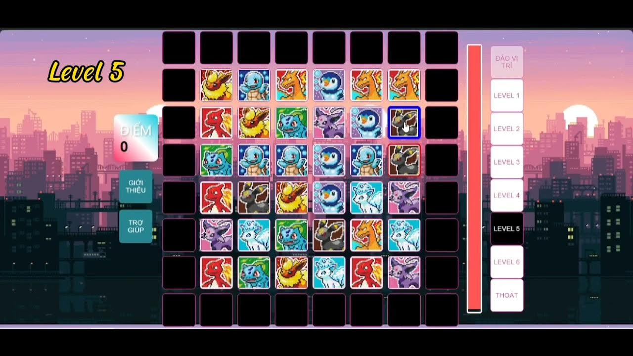 Game Pikachu Cổ điển Html Css Javascript Youtube
