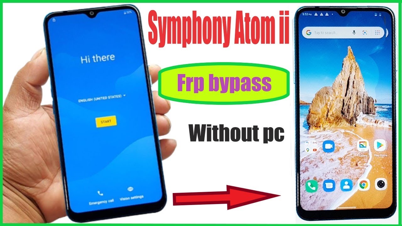 Symphony Atom II Frp Bypass | Symphony Atom 2 Google Lock Remove | Atom ...