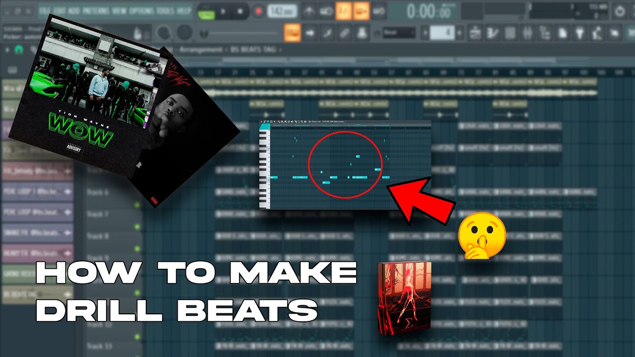 HOW to ACTUALLY MAKE a UK/NY DRILL BEAT FROM SCRATCH | TUTORIAL + DRUM ...