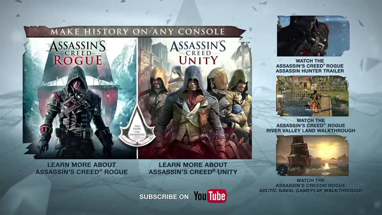Assassin’s Creed Rogue Story Trailer [US] - YouTube