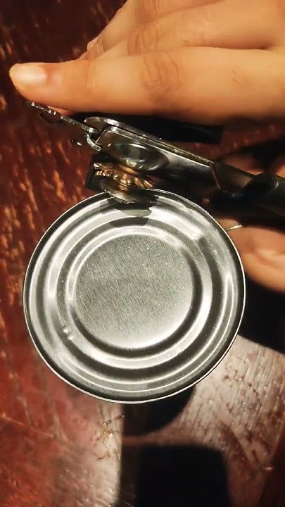 How to open Can by opener? | American canned food #shortvideo#ytshorts# ...