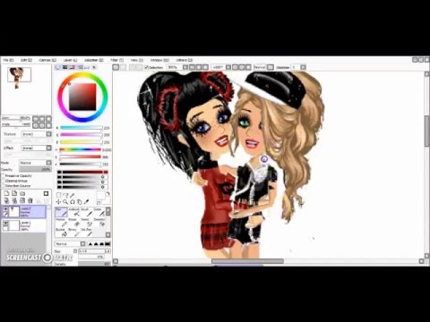 MSP Bff Speed Paint Edit - YouTube