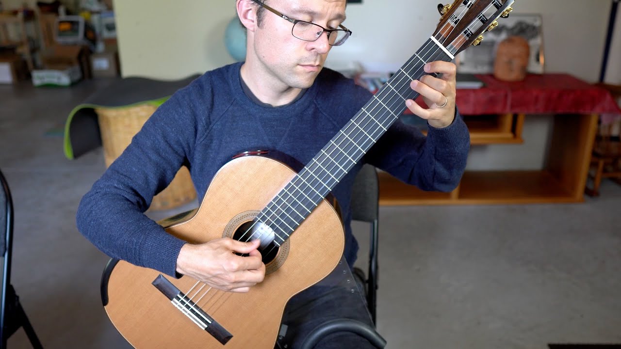 Sarabande and Double by David Kellner for Guitar - YouTube