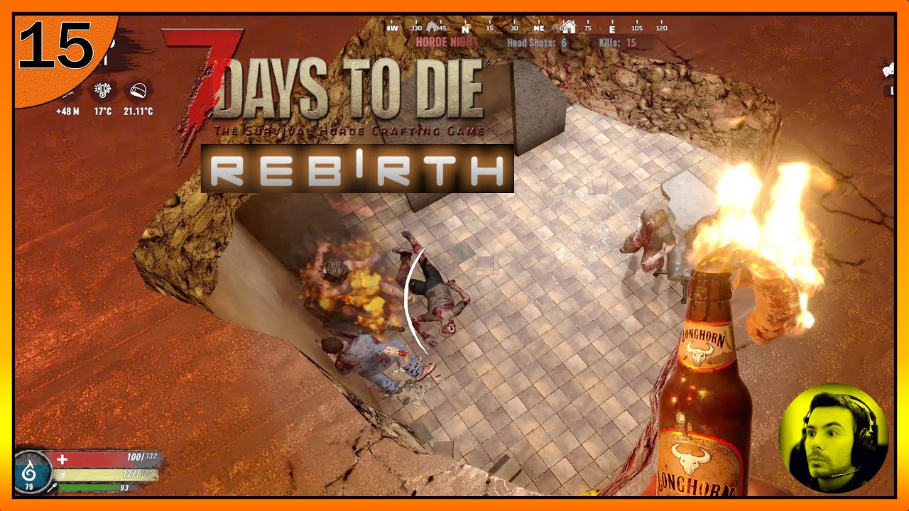 HORDA CON VENDEDORES Full Destroyer 🤘💪 - 7DtD Rebirth #15 - Gameplay ...