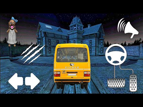 Playing As School Bus Granny In Granny 3 Train Escape Mode Menu !!
