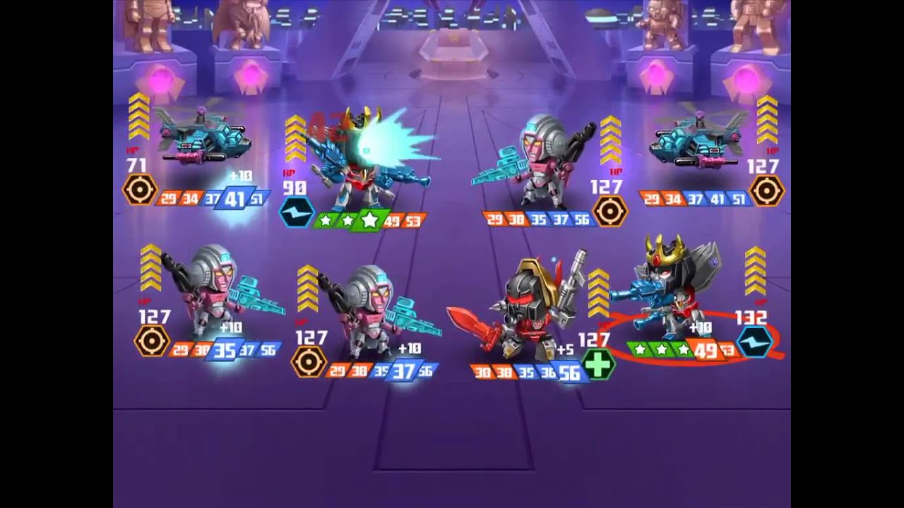 [TRANSFORMERS: Battle Tactics] You have been defeated megatron! - YouTube