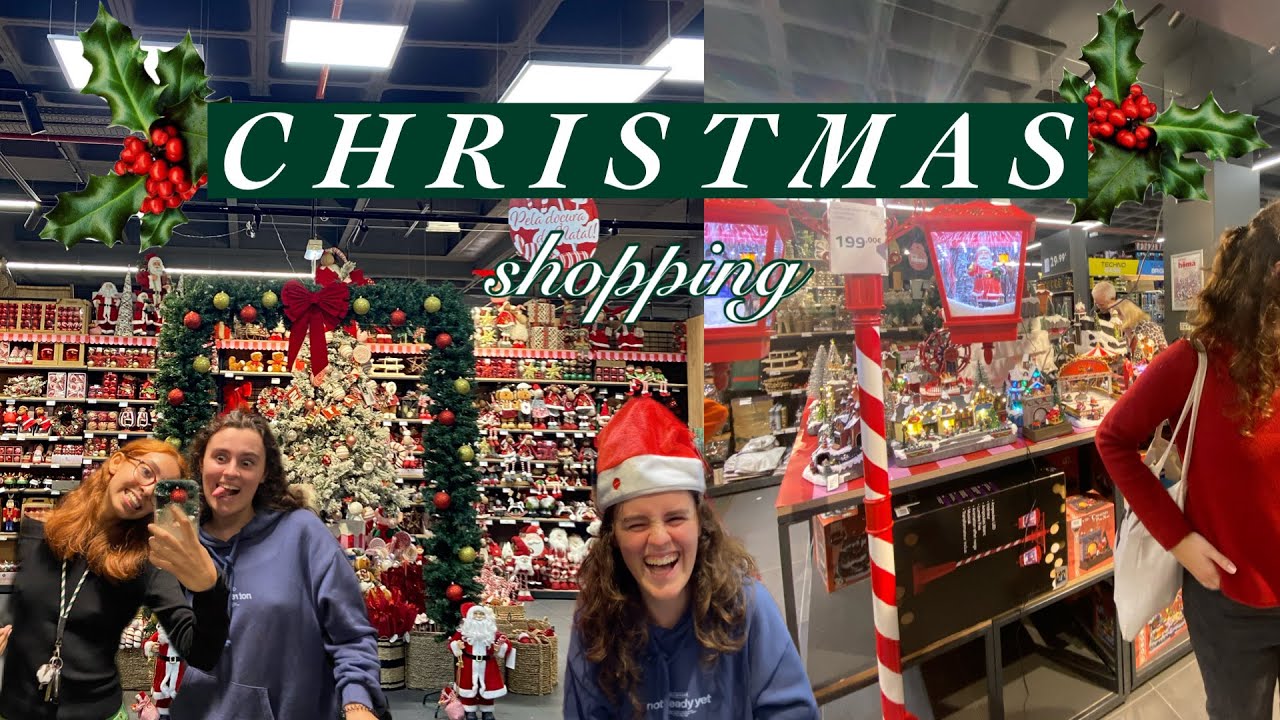 it´s CHRISTMAS SHOPPING time - YouTube