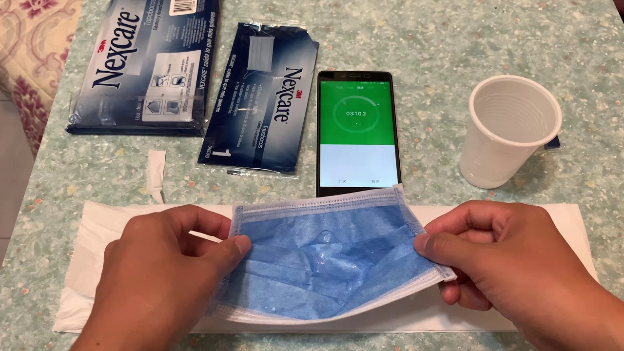 3M mask test - YouTube