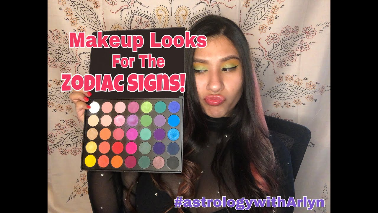 Makeup Looks for the ZODIAC SIGNS - YouTube