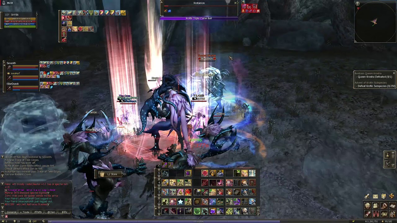 Lineage 2 Chronos - New Instance Krofin 107 - YouTube