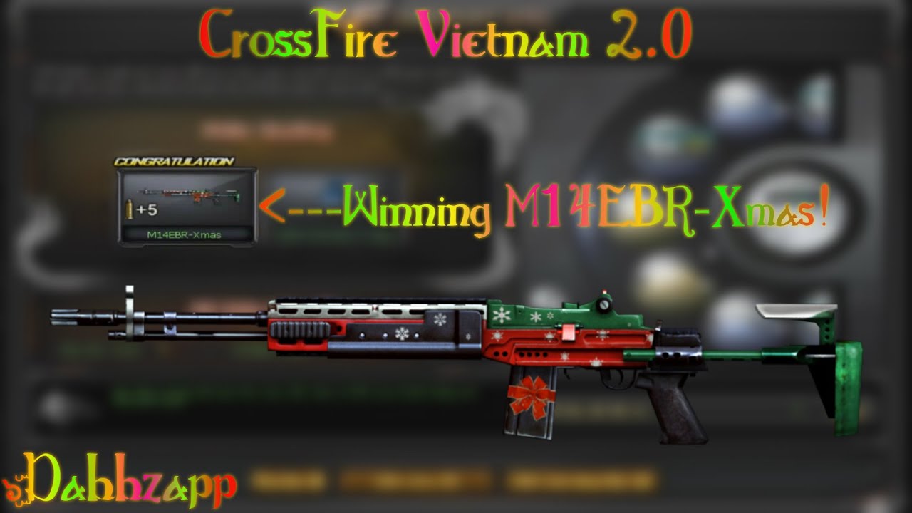 Crossfire Vietnam 2.0: Winning 'M14EBR-Xmas' - YouTube