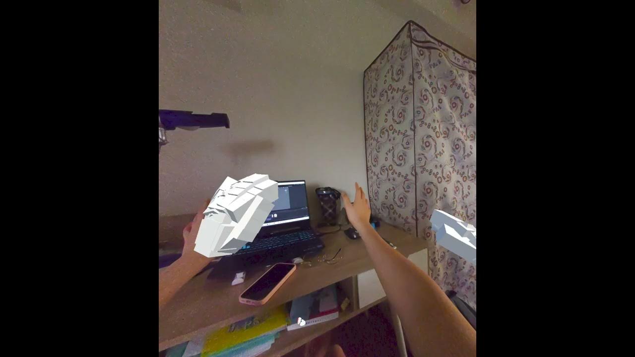 openxr hand-tracking with VIVE XR Elite - YouTube
