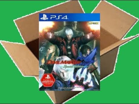 Devil May Cry 4 Special Edition [PS4] (Unboxing/Breakdown/Demo)