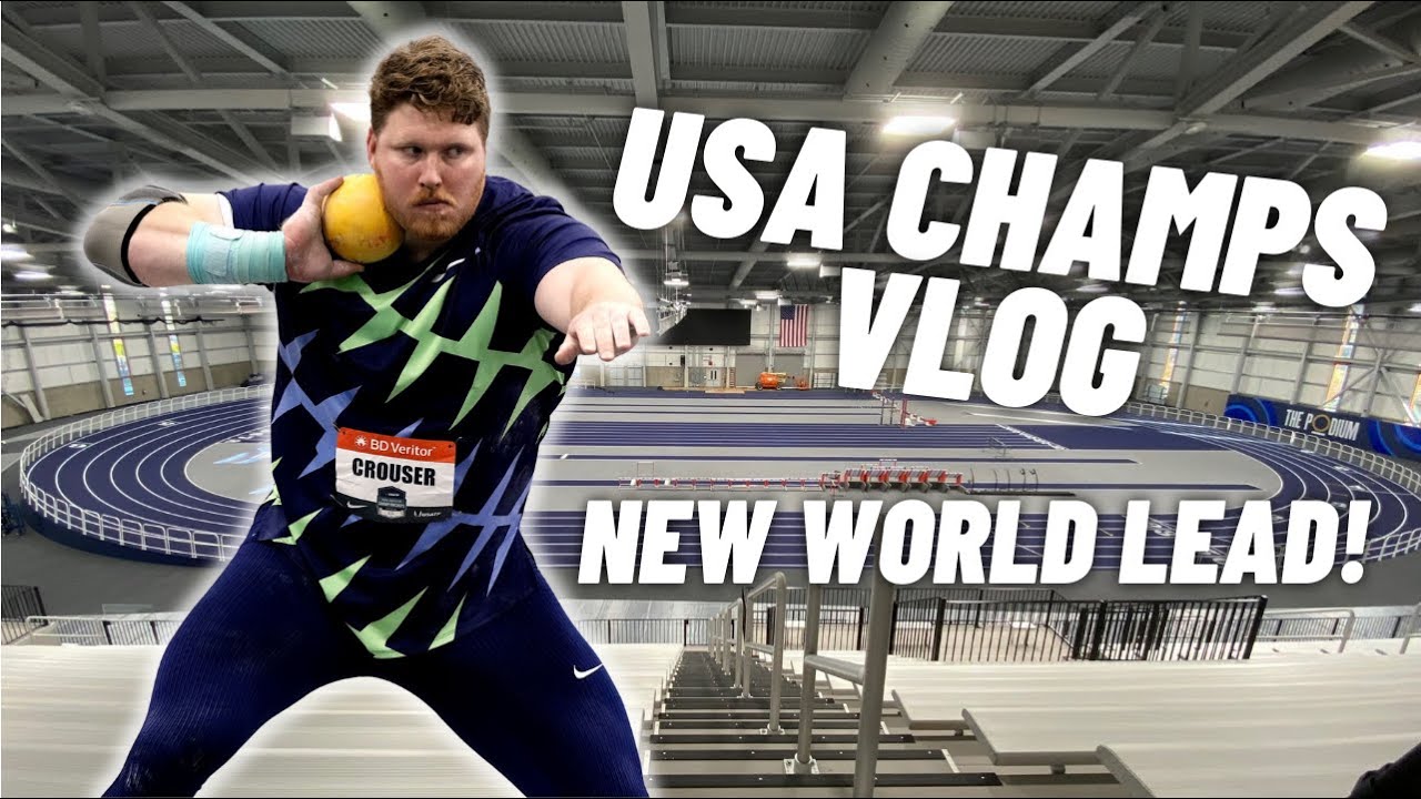 INDOOR USA's #7 ALL-TIME w/ Ryan Crouser, Behind the Scenes and Meet ...