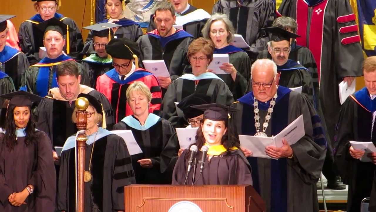 CCSU Graduate Commencement 2013, "Alma Mater" - YouTube