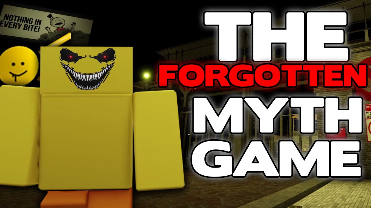 The FORGOTTEN Roblox Myth Game... - YouTube