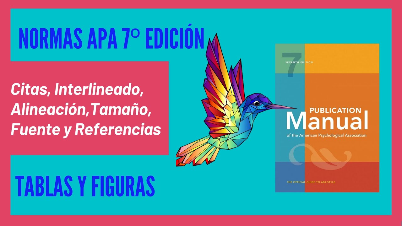 Cómo aplicar Interlineado, fuente, tamaño y citas, según NORMAS APA 7 ...