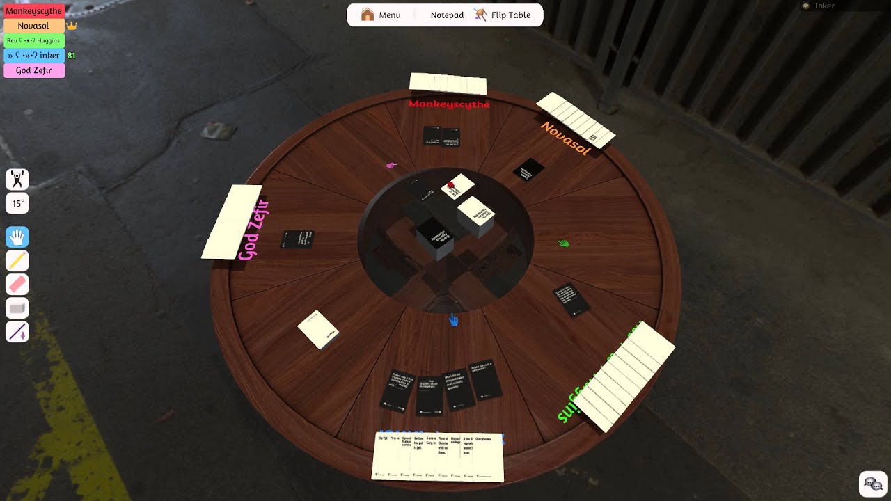 Tabletop Simulator: Pictionary & Cards Against Humanity - YouTube