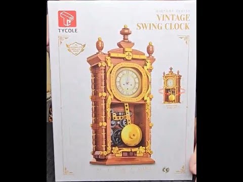 Old Style Clock Lego Knock Off - YouTube