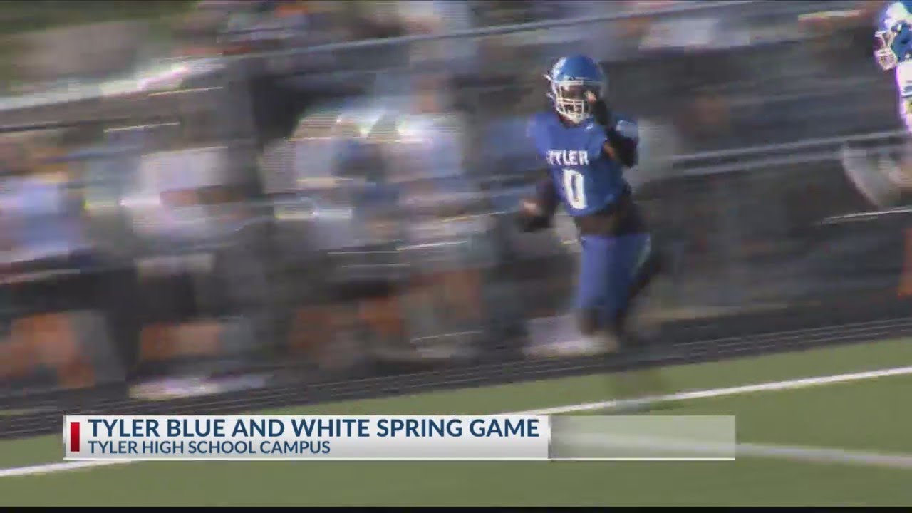 2022 Tyler Lions spring football game - YouTube