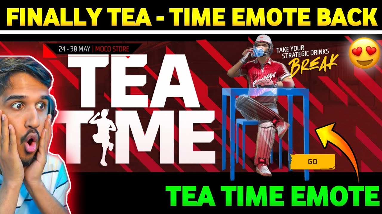 Finally Tea - Time Emote Back 🥳 || Next Moco Store Event Free Fire || Tea-Time Emote || Nk Gamer ...