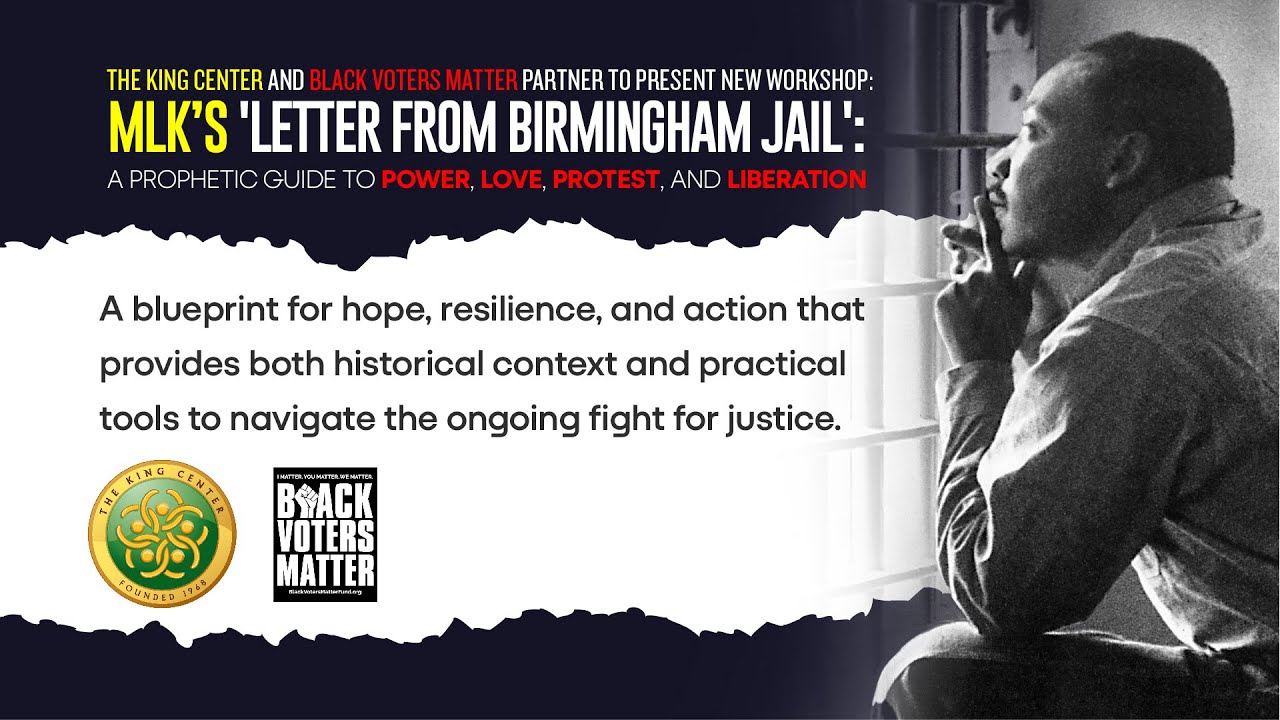 The King Center and Black Voters Matter present the workshop 'MLK's ...