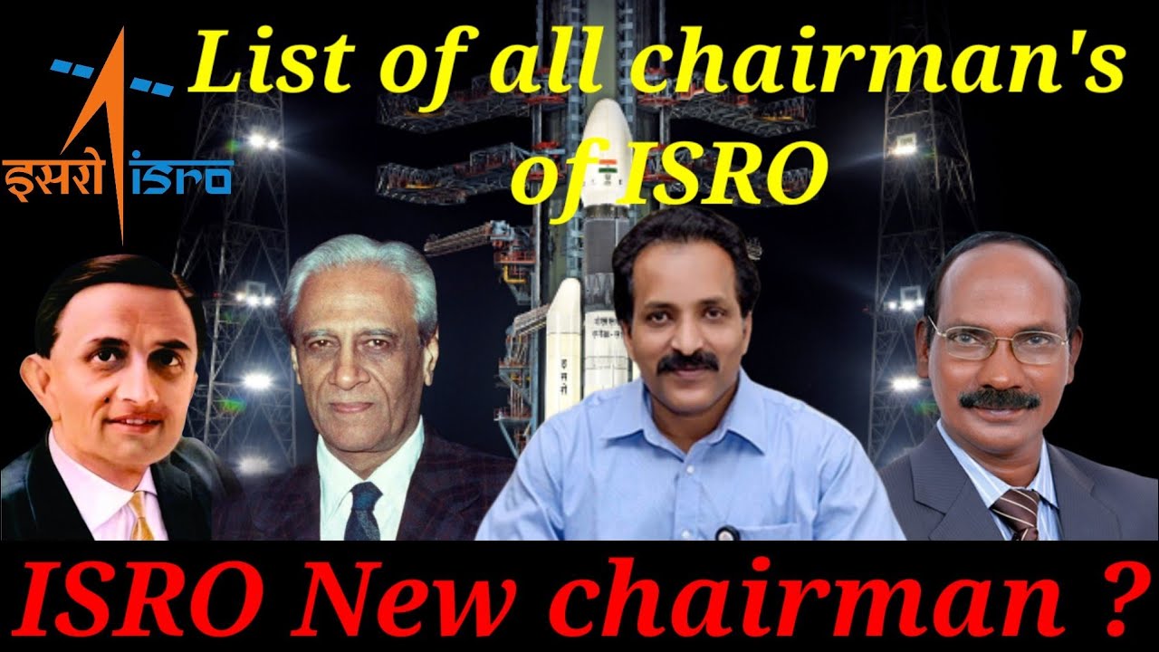 List of all chairman's of ISRO - YouTube