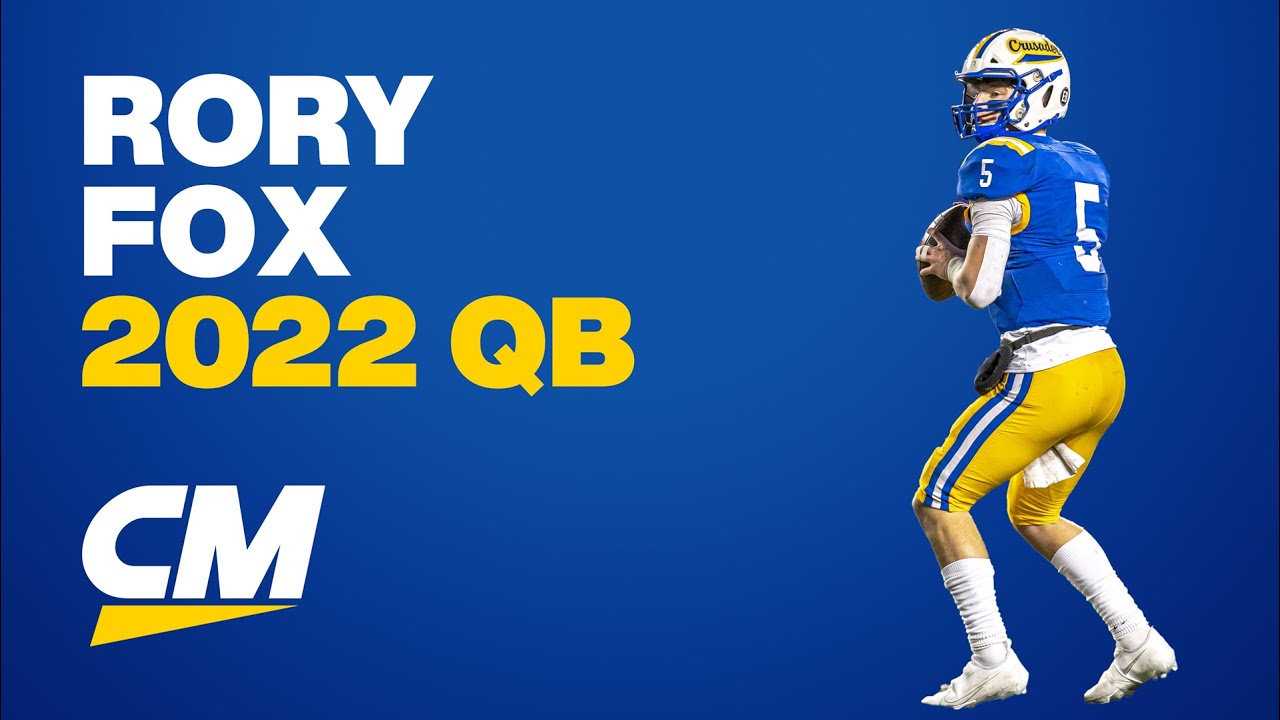 Rory Fox - Senior Season Highlight Film - YouTube