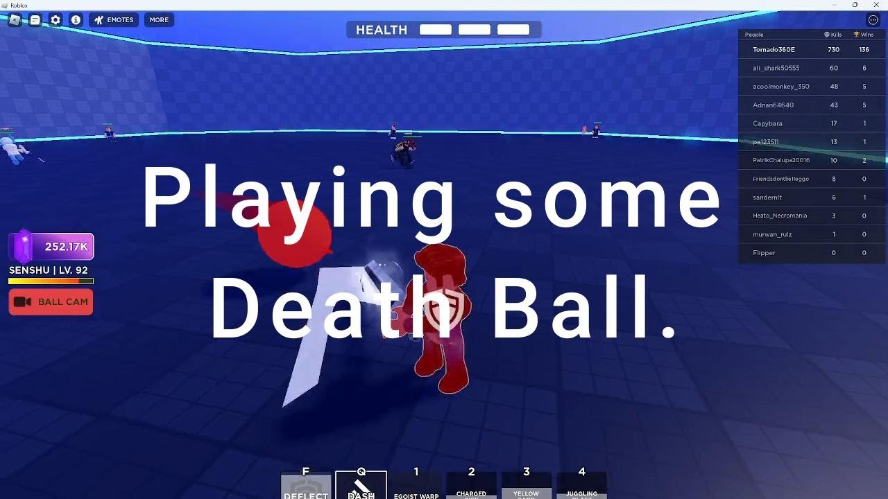 Playing some Death Ball - YouTube
