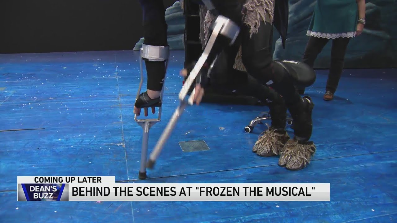Behind-the-scenes at 'Frozen the Musical' - YouTube
