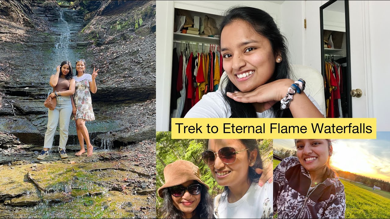 Eternal Flame Falls | Chestnut Ridge Park | Trekking in Buffalo - YouTube