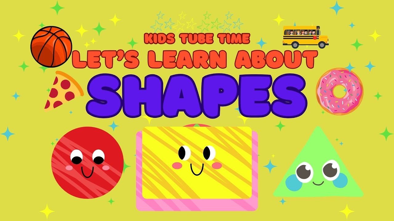 Learn Shapes for Kids | Fun Animated Shapes Video for Toddlers ...