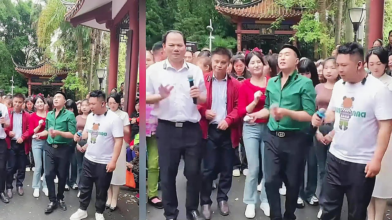 山歌對唱#柳州山歌#唱山歌公園#經典歌典Mountain Song Duel # Singing Mountain Song Park ...