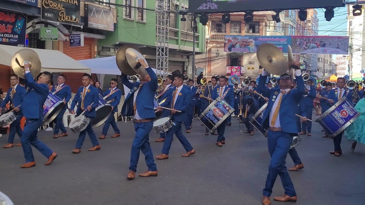 Banda Fusión Los Andes ️ GRAN PODER 2023 Morenada AMABA - YouTube