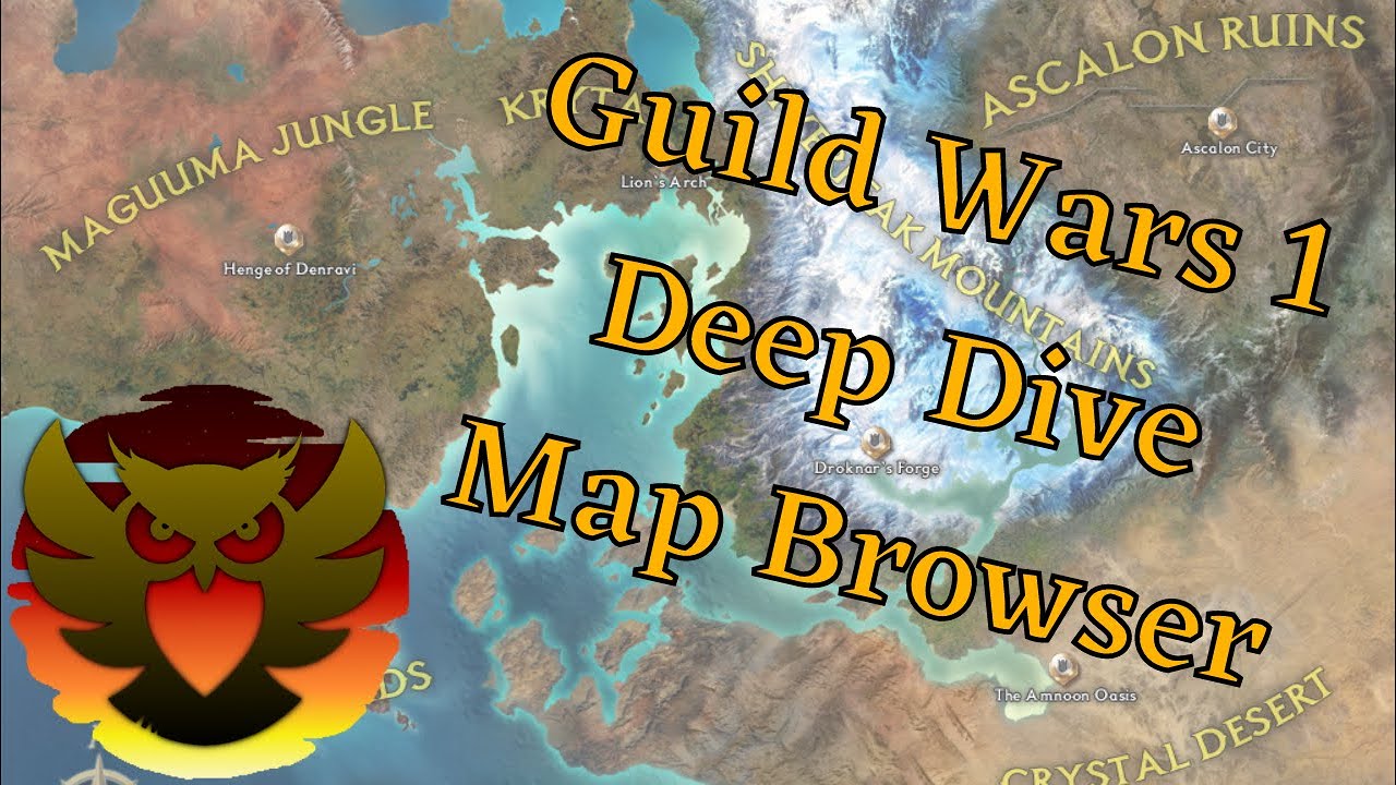 Deep dive into the maps of Guild Wars! Part 1 | Guild Wars - YouTube