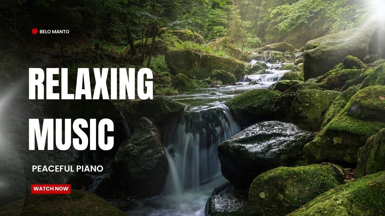 Live Relaxing Music for Sleep and Stress Relief | Peaceful Piano Sounds ...