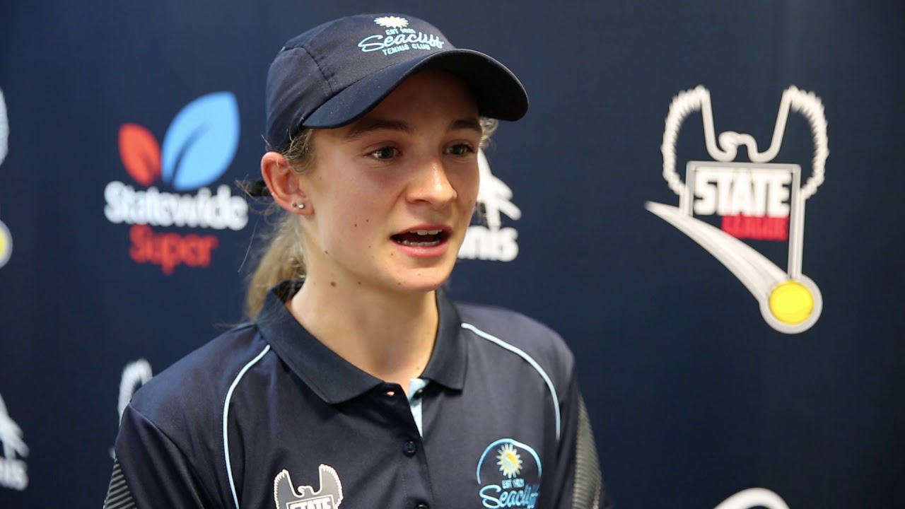 Jasmine Adams - Seacliff Tennis Club - YouTube