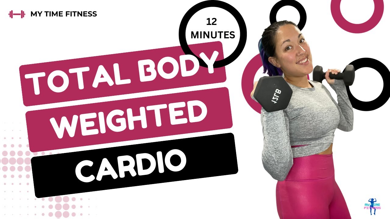 Quick Total Body Cardio Workout - 12 Minutes | With Weights for Quick ...