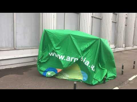 Шатер-гармошка 3х3 - YouTube