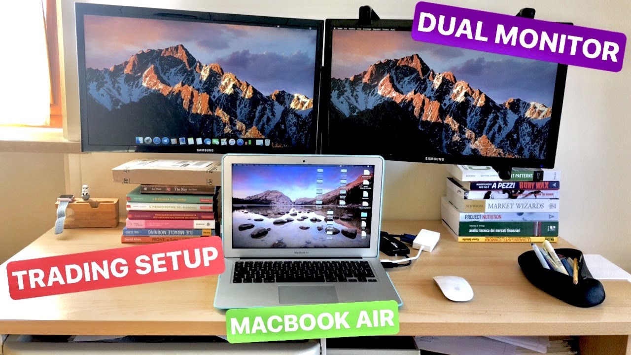 IL MIO TRADING SET UP DUAL MONITOR A MENO DI 300€ - YouTube