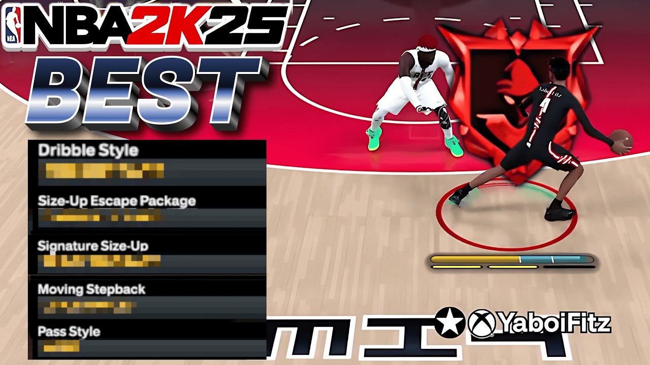 BEST NBA 2K25 DRIBBLE ANIMATIONS FOR EVERY BUILD • FASTEST DRIBBLE ...