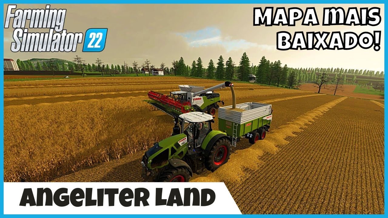 FS22 Mapas | ANGELITER LAND o Mapa Mais Baixado, Campos Grandes ...